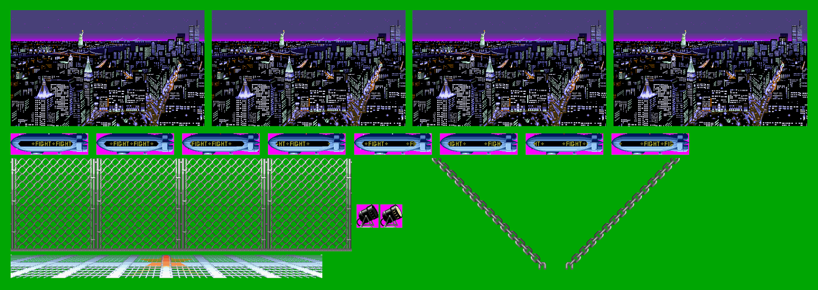 Sprite Fx: Sprite Background City