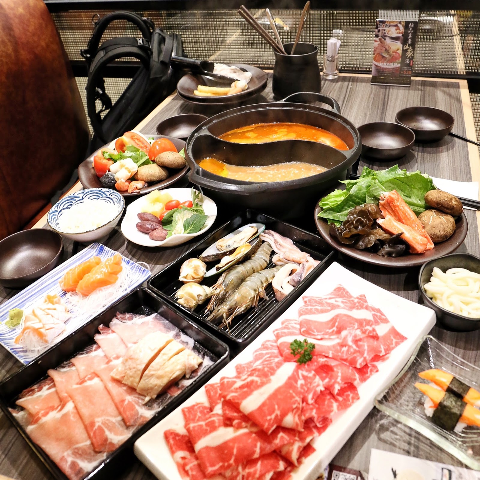 尖沙咀 The ONE ♨ 牛気 Nabe Urawa ♨ 極上美國牛＋海鮮放題