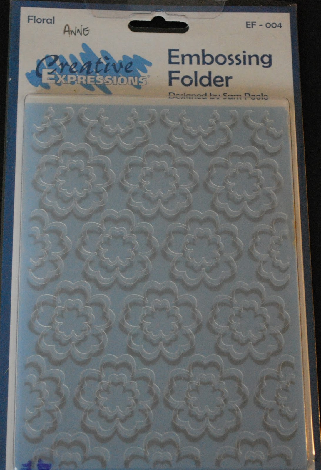 Stamps and Paper: Craft Club projects...Embossing folder