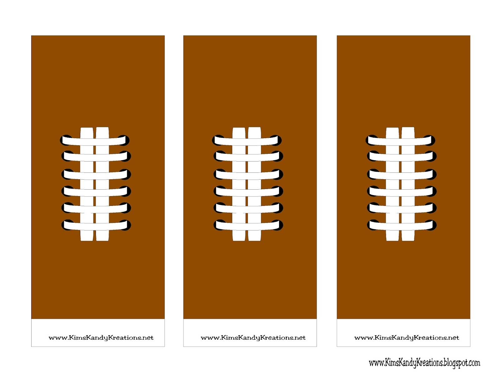 Football Push Pop Printable Freebie