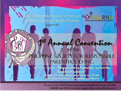 The Philippine Society of SRH Nurses Inc. : Philippine Society for Responsible Parenthood to ...