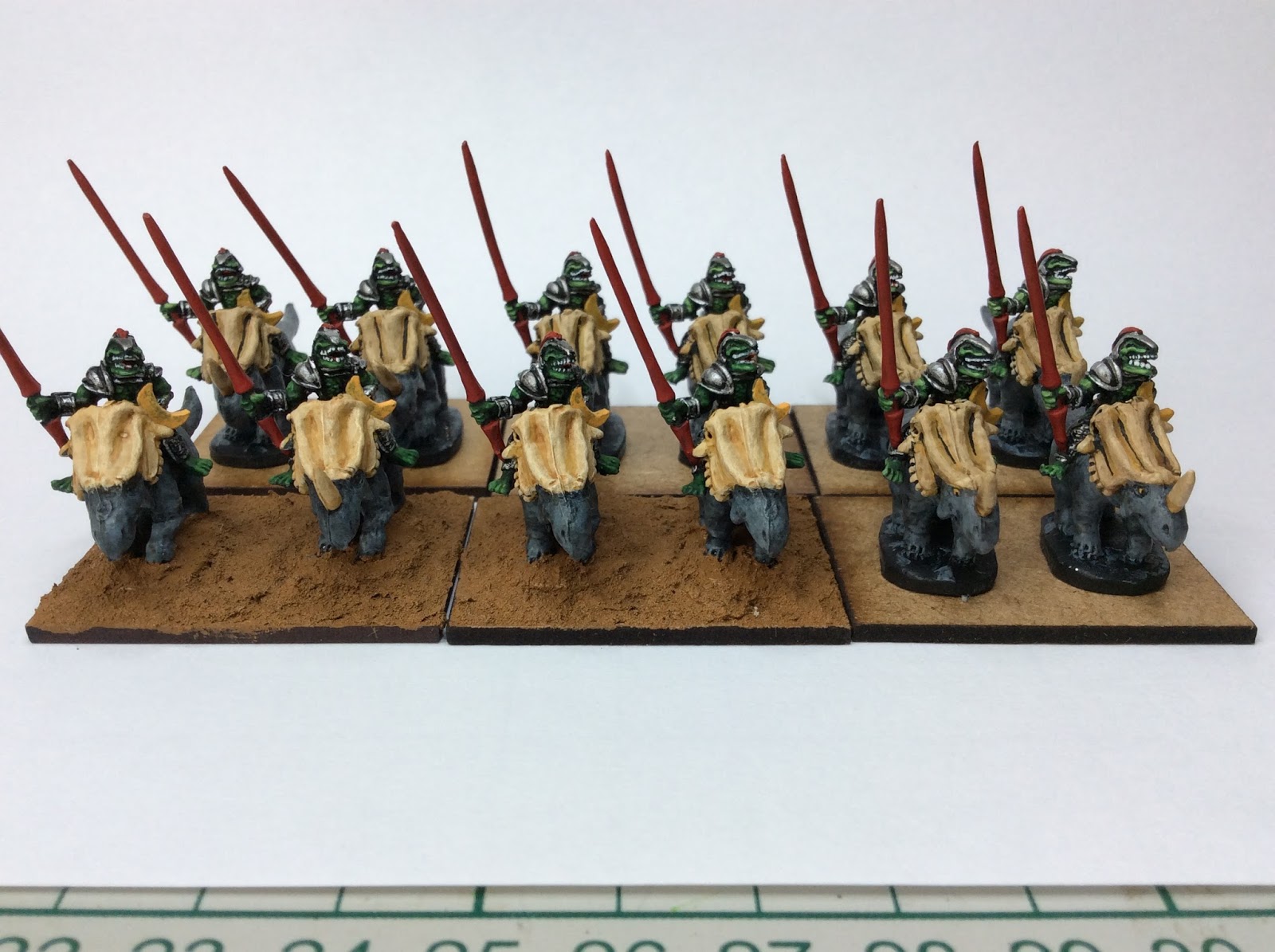 Squirrelwargaming: 15mm Lizardmen Army for Sword and Spear Fantasy
