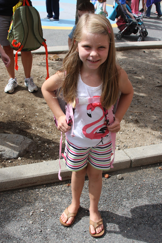 The Chasteens: First Day of First Grade...Our Little Girl is Growing Up!!!