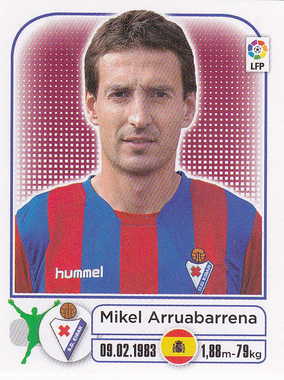 Cromos Eibar Stickers colección Liga BBVA 2014-15 edición Sudamérica de ...