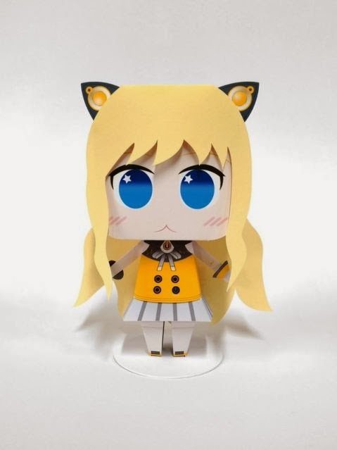 Papercraft Vocaloid SeeU - Papercraft4u | Free Papercrafts, Paper Toys ...