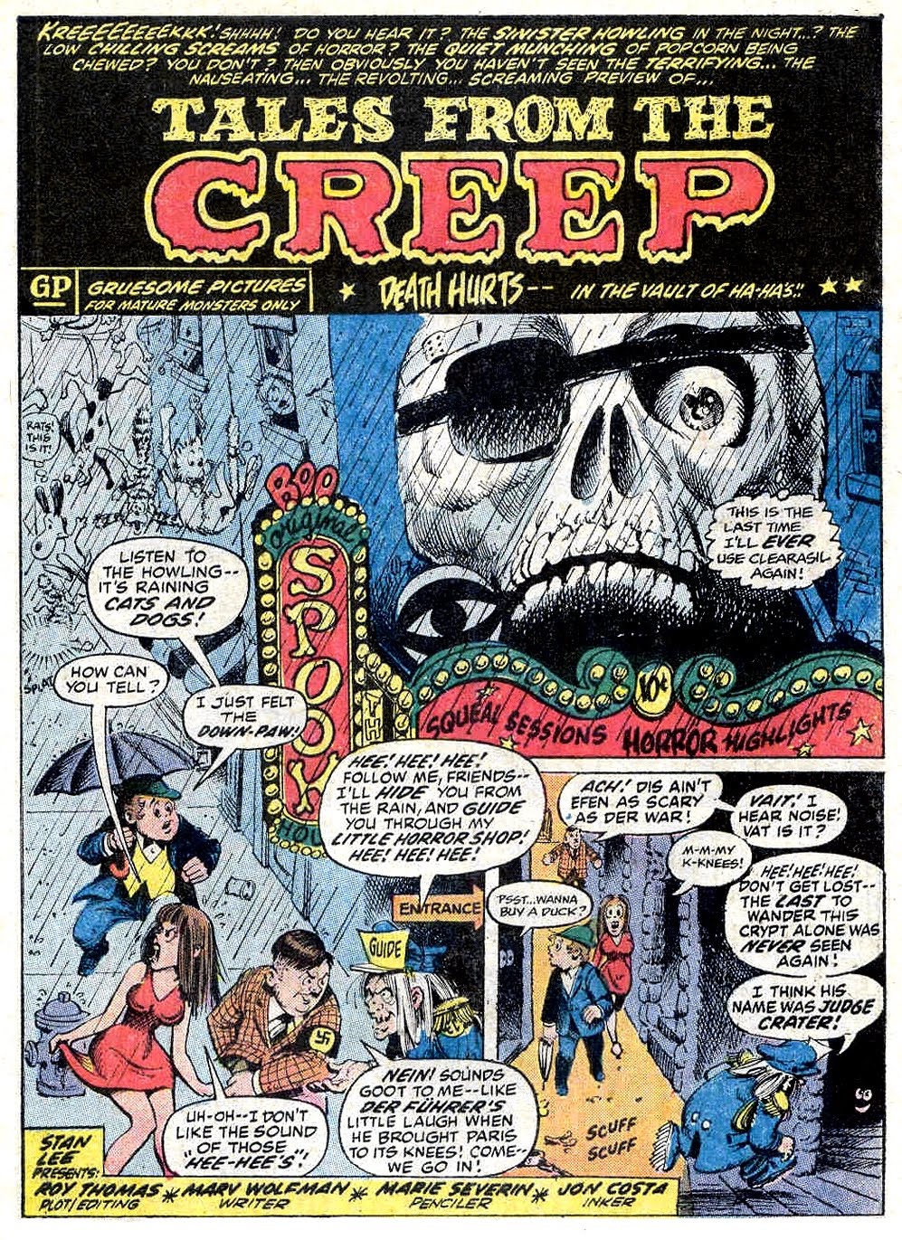 THE HORRORS OF IT ALL: Tales from the Creep