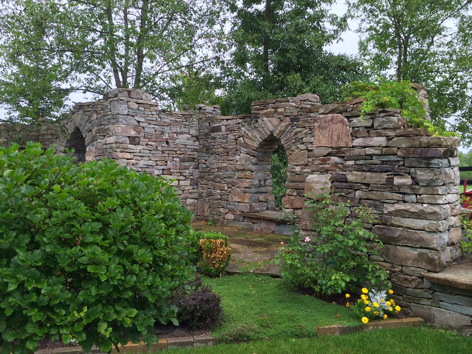 Thinking With My Hands: A 'Real' Garden 'Completes' A 'Pretend' Ruin