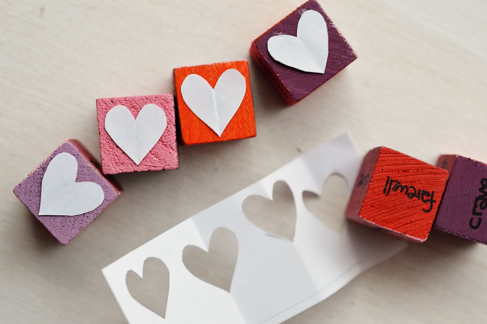 "thus with a kiss I die" | DIY STORY CUBES - Motte