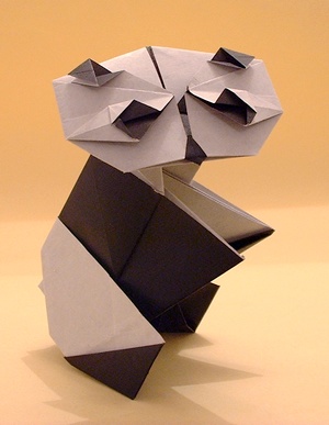 origami Panda Kawahata Animals 3D ~ origami step by step instructions