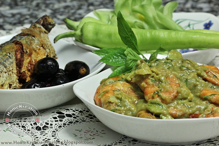 HomeKreation - Kitchen Corner: Sambal Tempuyak Petai & Udang
