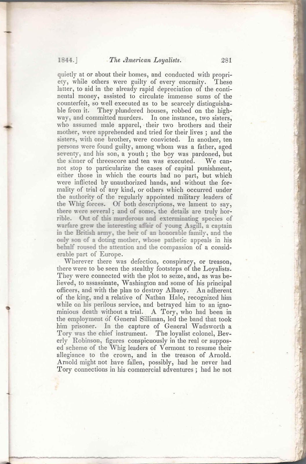 Heirlooms Reunited: 1844 Article about Loyalists in the journal "North ...