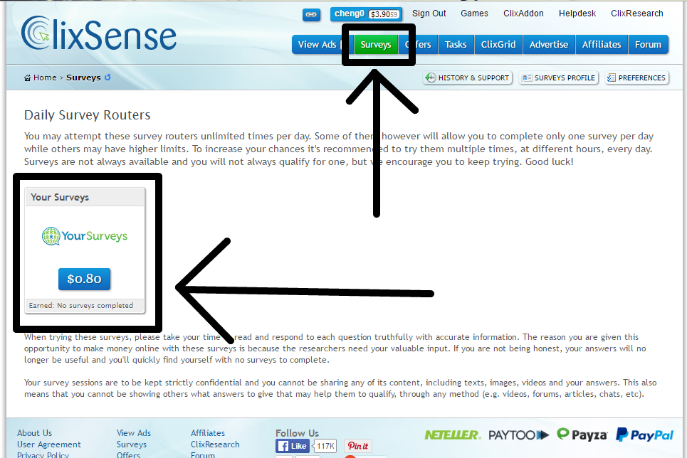 ¿Qué es Clixsense? | $40 diarios explicación COMPLETA | GanarDinero por ...