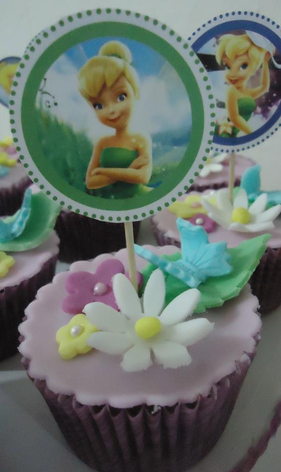 Cupcake de Tinkerbell - Imagui