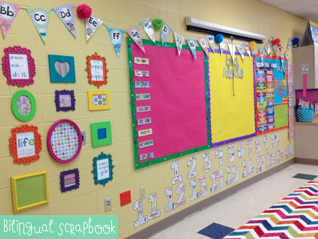 Bilingual Scrapbook: Classroom Sneak Peek