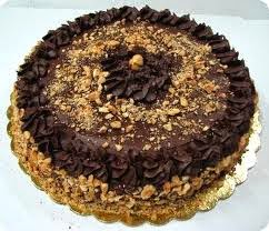 I'm Turning 60...: Carmela Soprano's Baci Cake, Glazed Chocolate Cake ...