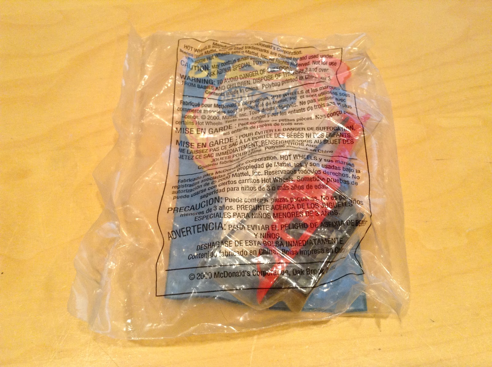 JULIAN'S HOT WHEELS BLOG: Helicopter (2000 McDonald's Happy Meal Toy #13)