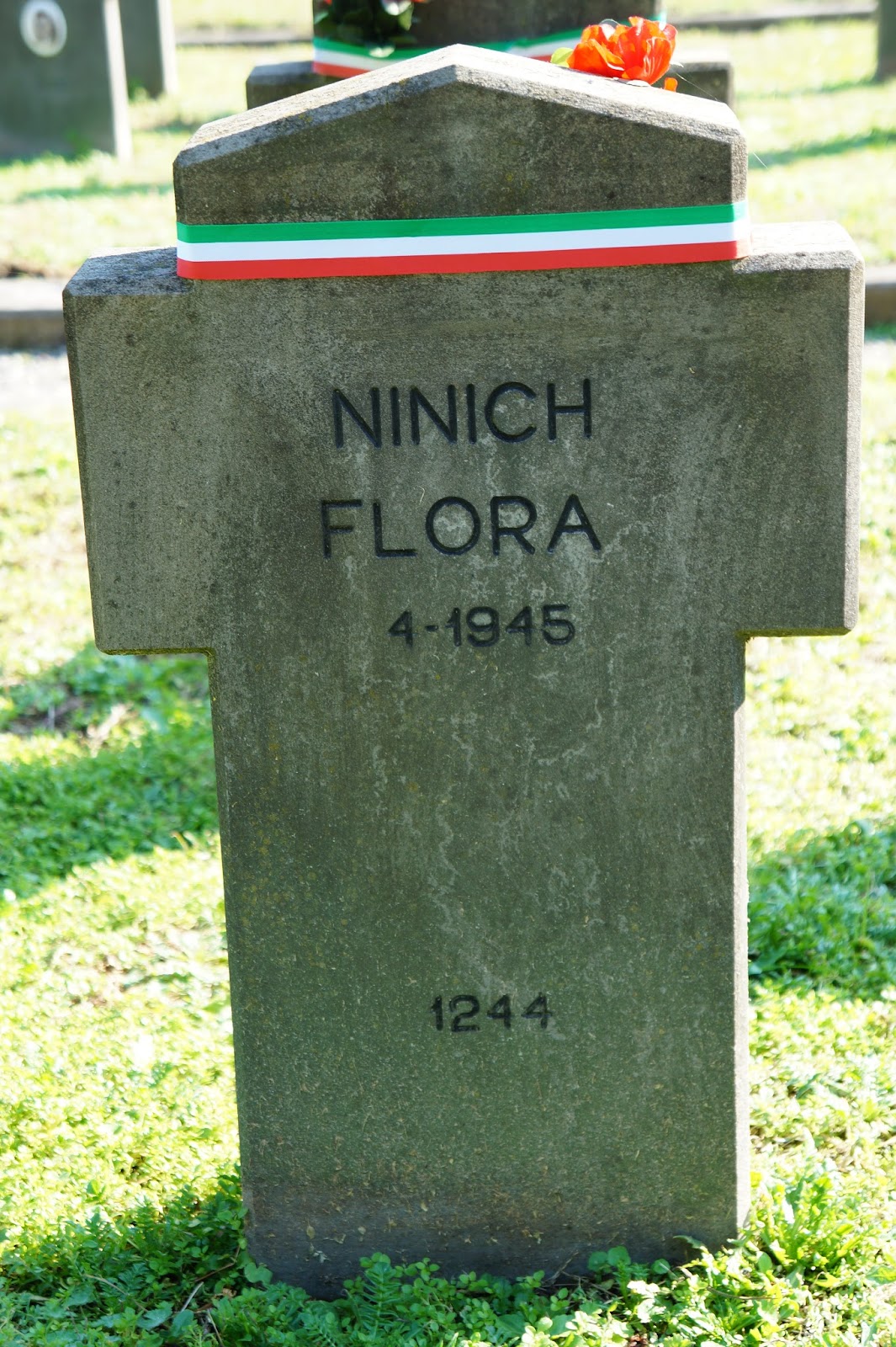 Military Cemeteries - Cimiteri Militari: Ninich Flora, Caduti R.S.I.
