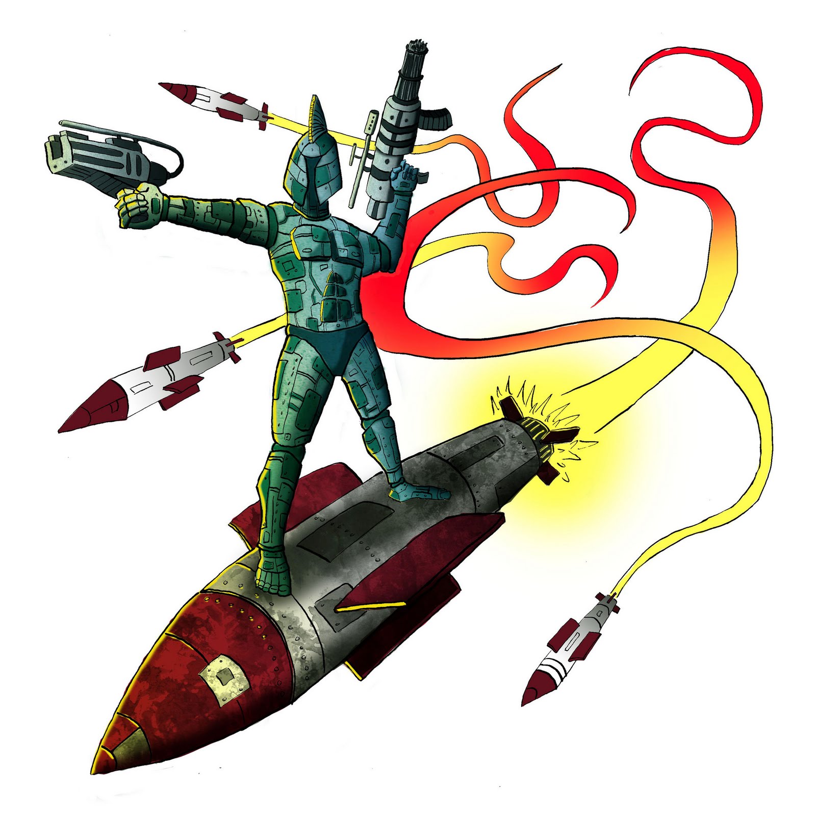 New Age Flavor: Eusweesh: Greek Gods as Robots Being Badasses