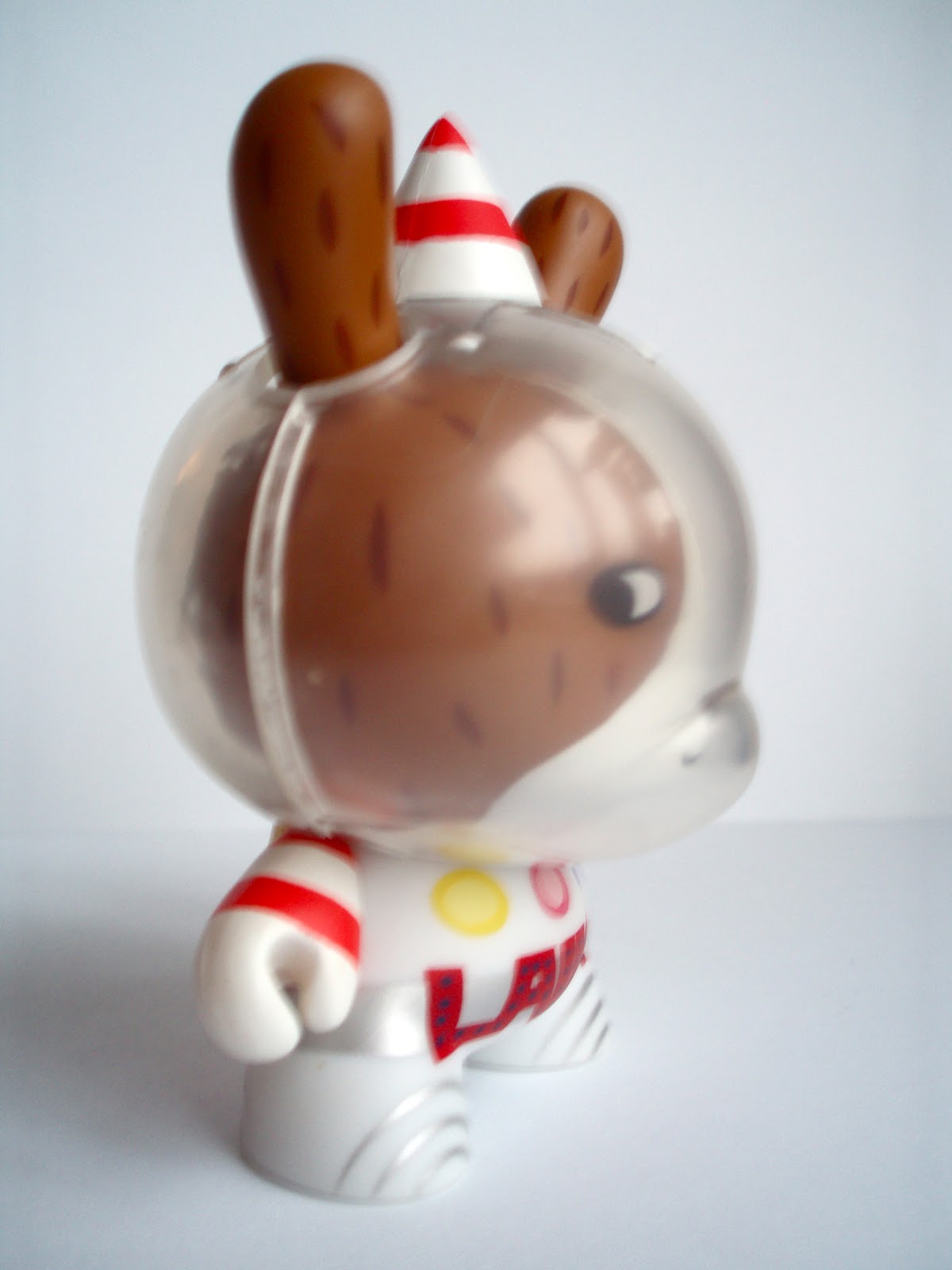 My Kidrobot Score!: 2011 Kidrobot Dunny "Laika the Space Dog" by Aya Kaked