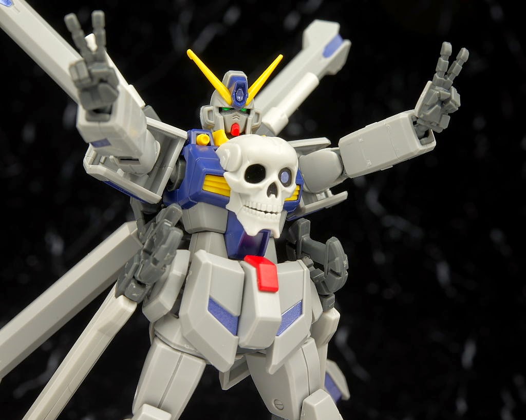 GUNDAM GUY: HGBF 1/144 Crossbone Gundam Maoh - Review by Hacchaka