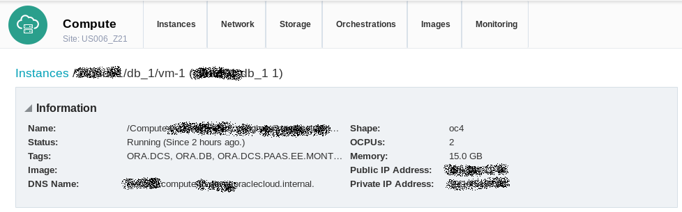--Kundun Oracle--: Setting up an Oracle Cloud Database Service --Kundun Oracle--: Setting up an Oracle Cloud Database Service