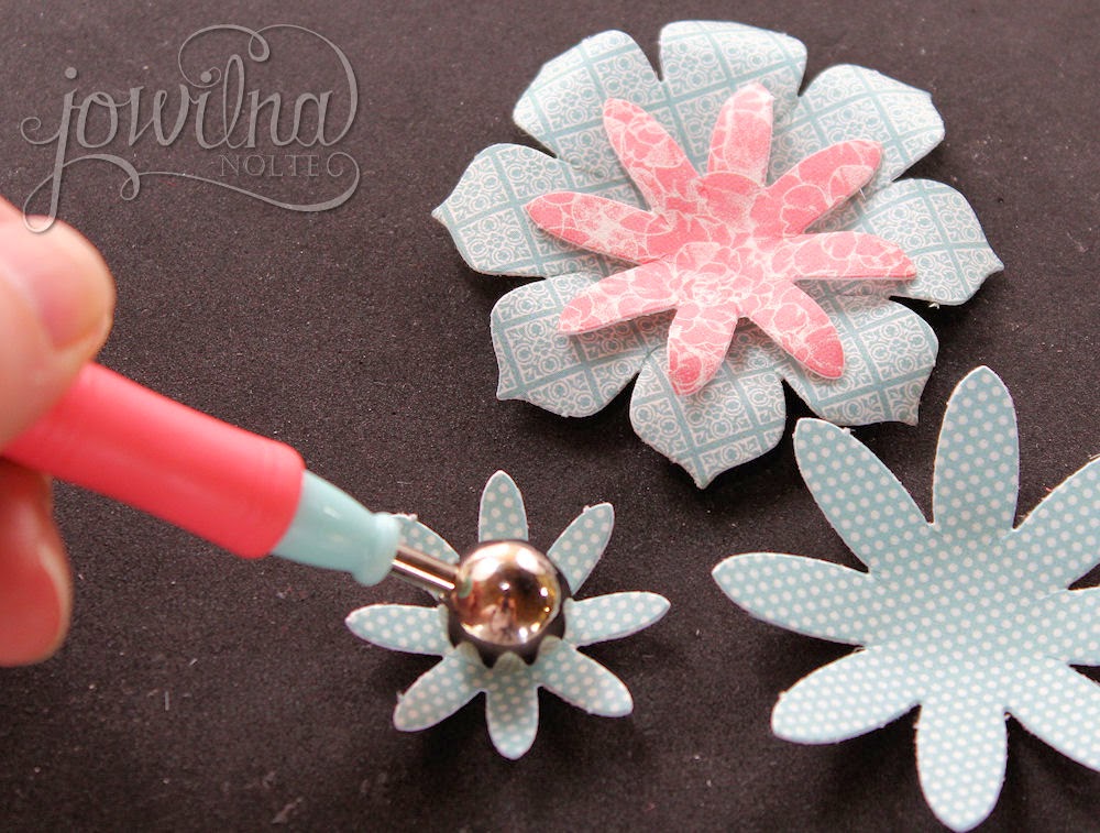 Chiswick - embossing tools for curling flowers. - imagine the possibilities