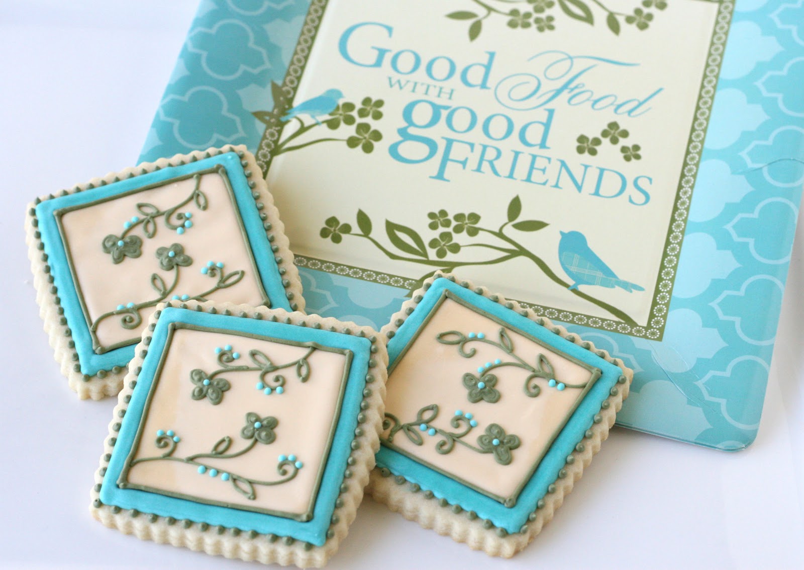 Pretty Bunco Cookies - Glorious Treats