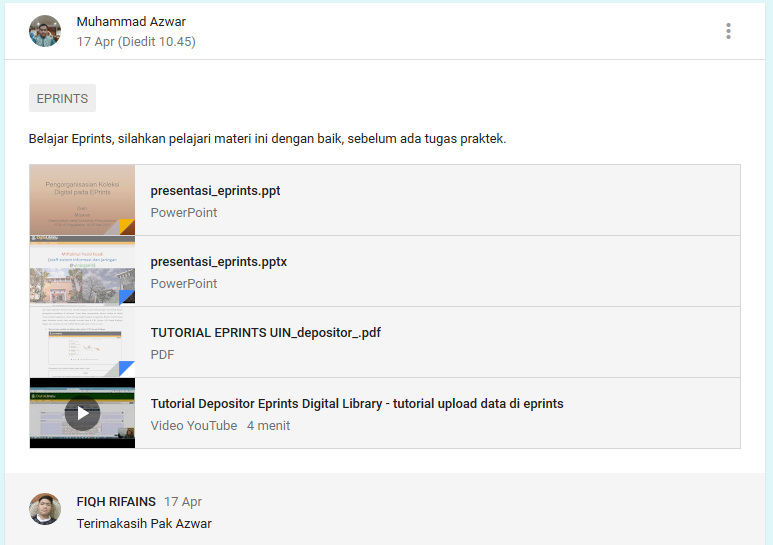 Elearning Berbasis Google Class Room ~ Aswar Muin`s Blog