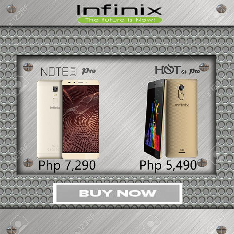 Infinix Hot 4 Pro And Note 3 Pro Price Cut Announced, Now At PHP 5490 ...