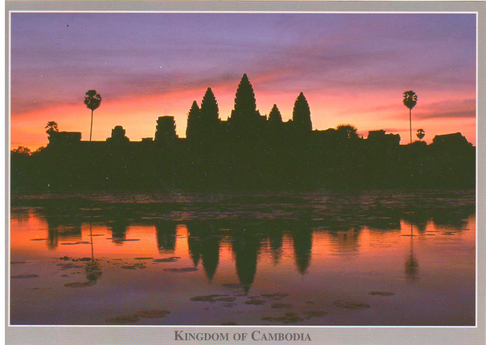 One postcard, One world: Postcard from Cambodia - Angkor Wat