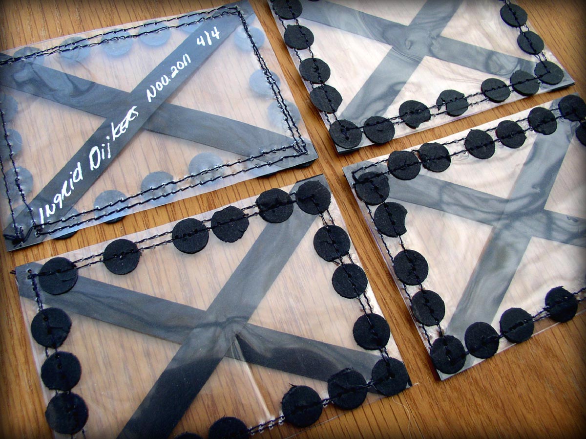 Ingrid Dijkers: 'Clear" Artist Trading Cards