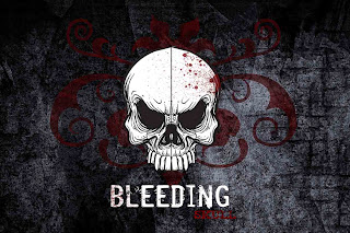 Scary Wallpaper - The Bleeding Skull | Scary Wallpapers