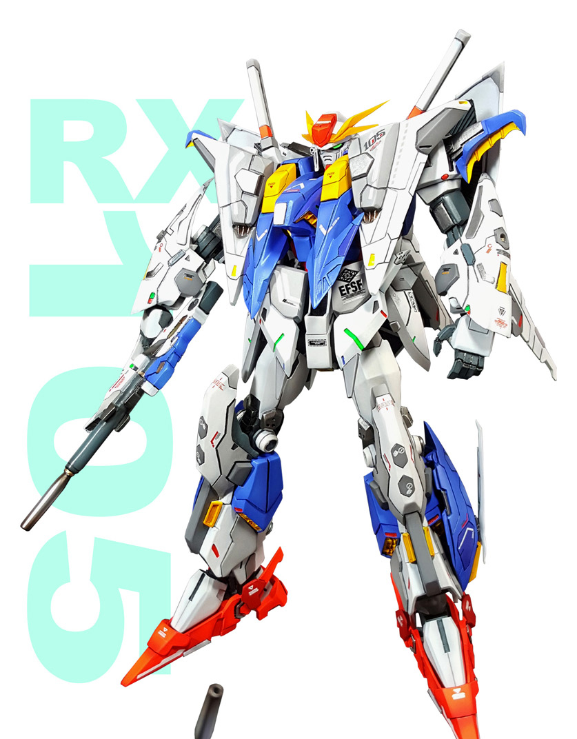 Mersa Works: RX-105 Xi Gundam Resin Kit [C3 x Hobby 2015]