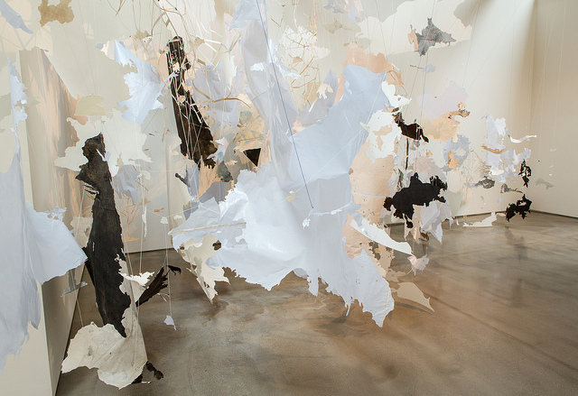 of paper and things: paper arts | art installation