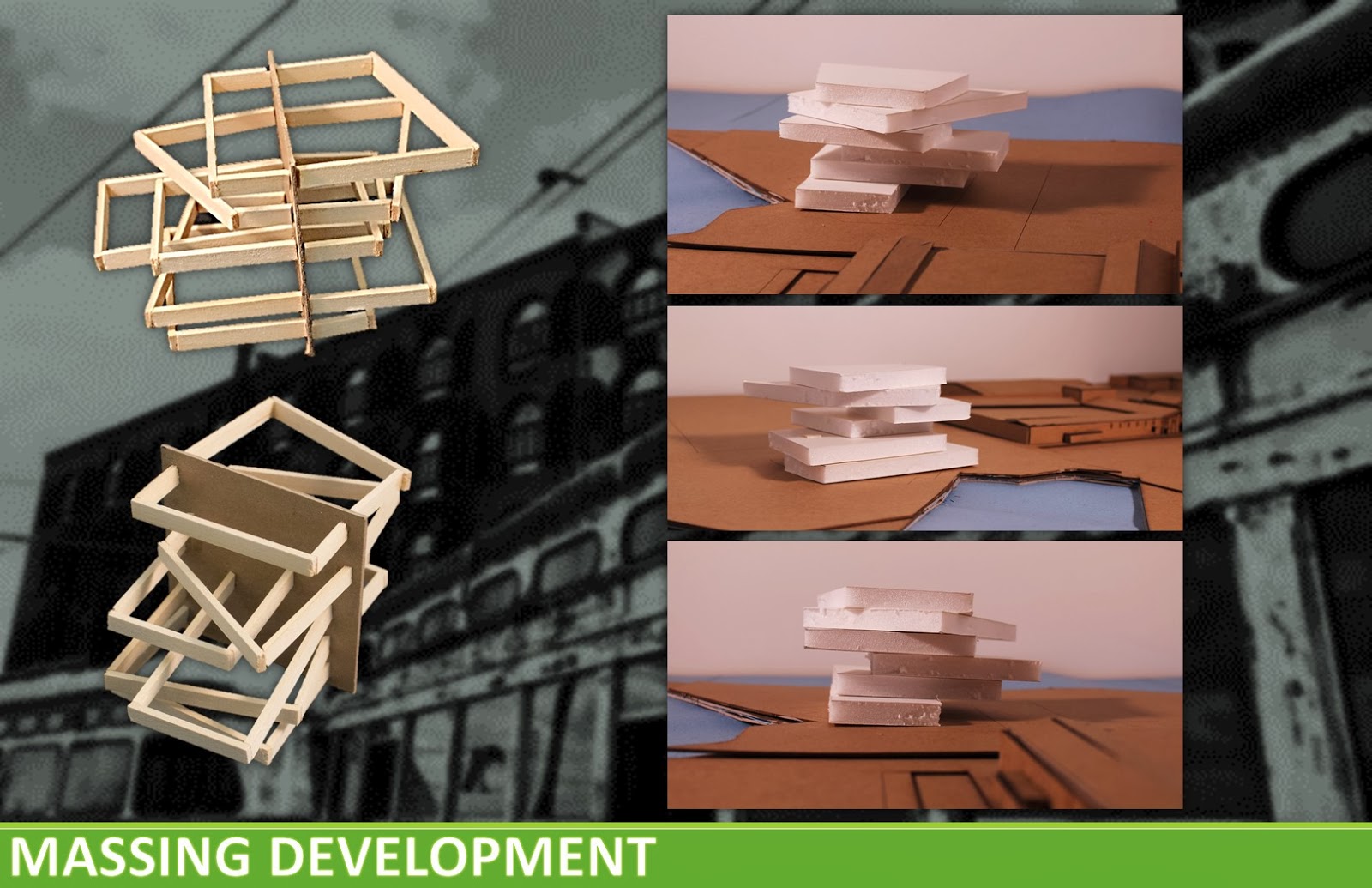 ARCH3610F13YERINACONTIN: MASSING DEVELOPMENT