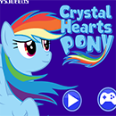 Rainbow Dash in Crystal Heart Pony | My Little Pony Games - Friendship ...