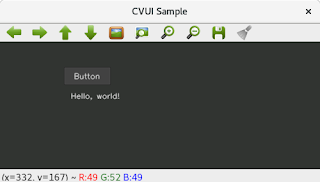 nb.oの日記: cvui を Python で試す
