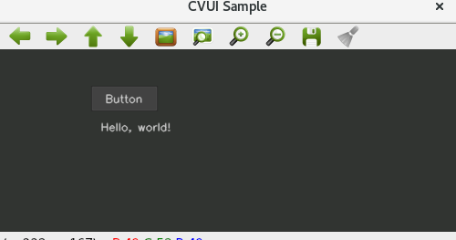 Nboの日記 Cvui を Python で試す 