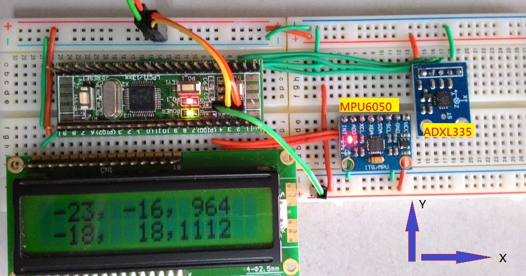 [模組] 三軸陀螺儀與加速規 Gyro & Accelerometer