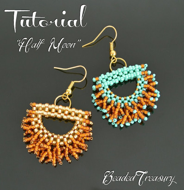 BeadedTreasury's Modern Beadwoven Jewelry Tutorials / The Beading Gem