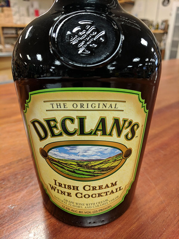Jackie's Wine Blog: Tasting - Declan's Irish Cream