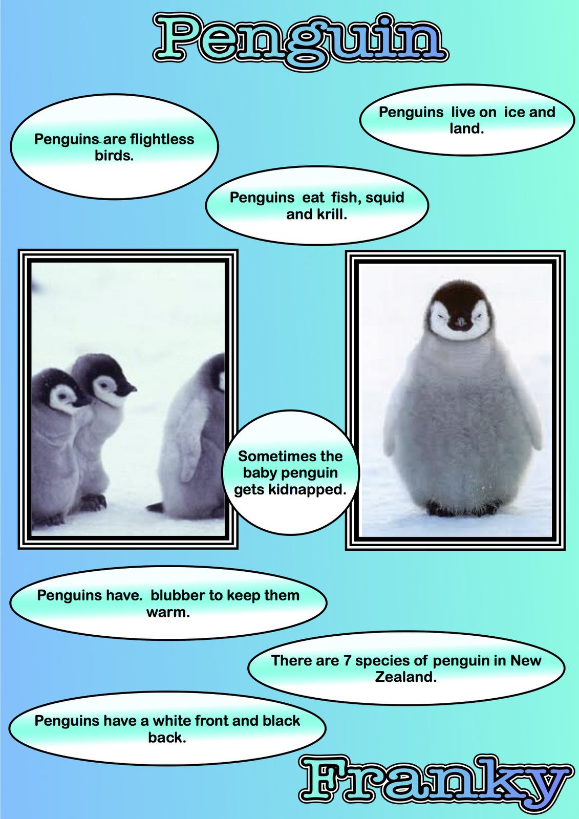 SPS Superstars: Penguin Posters