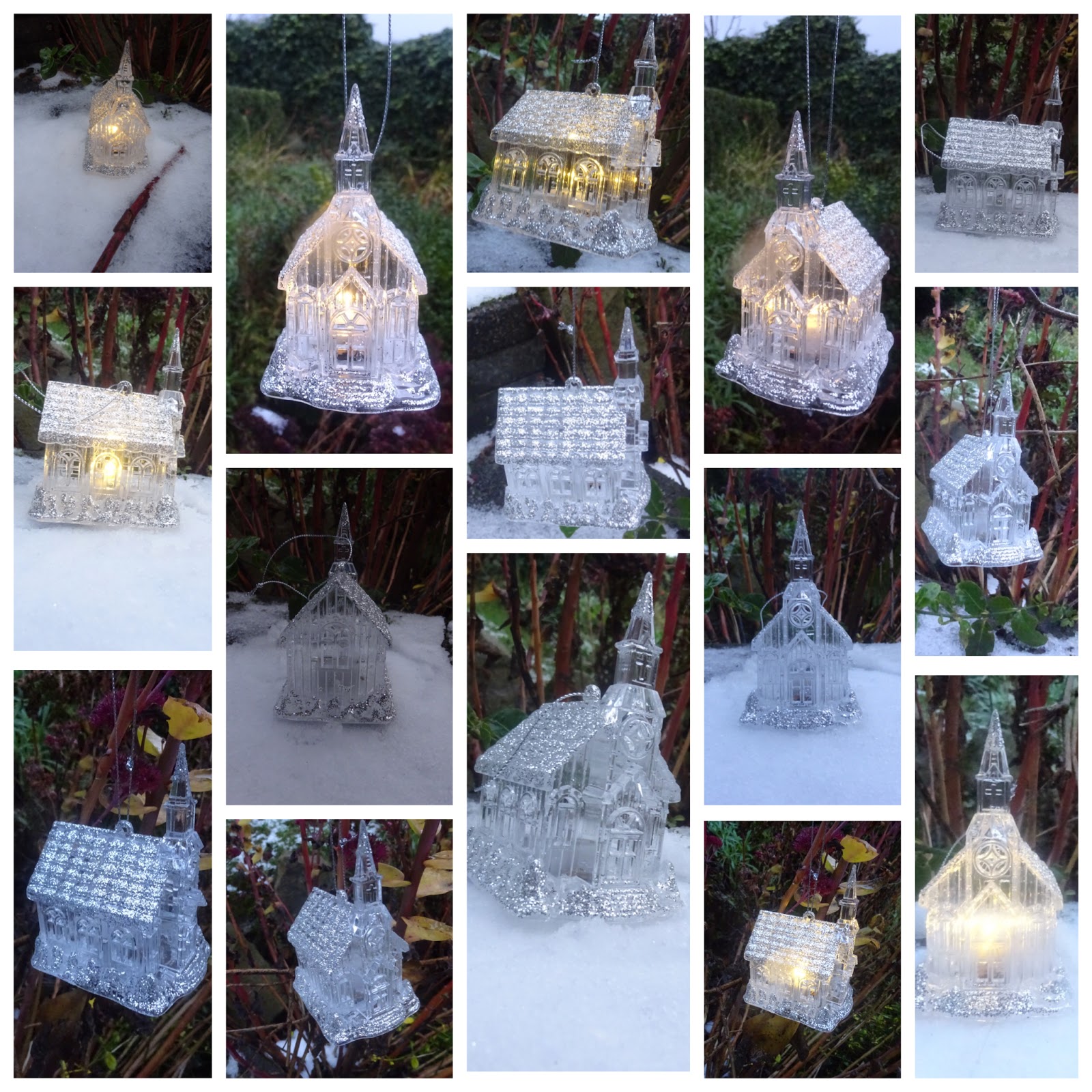 Sparkling Magpie : Gisela Graham LED Light Up Church Decoration