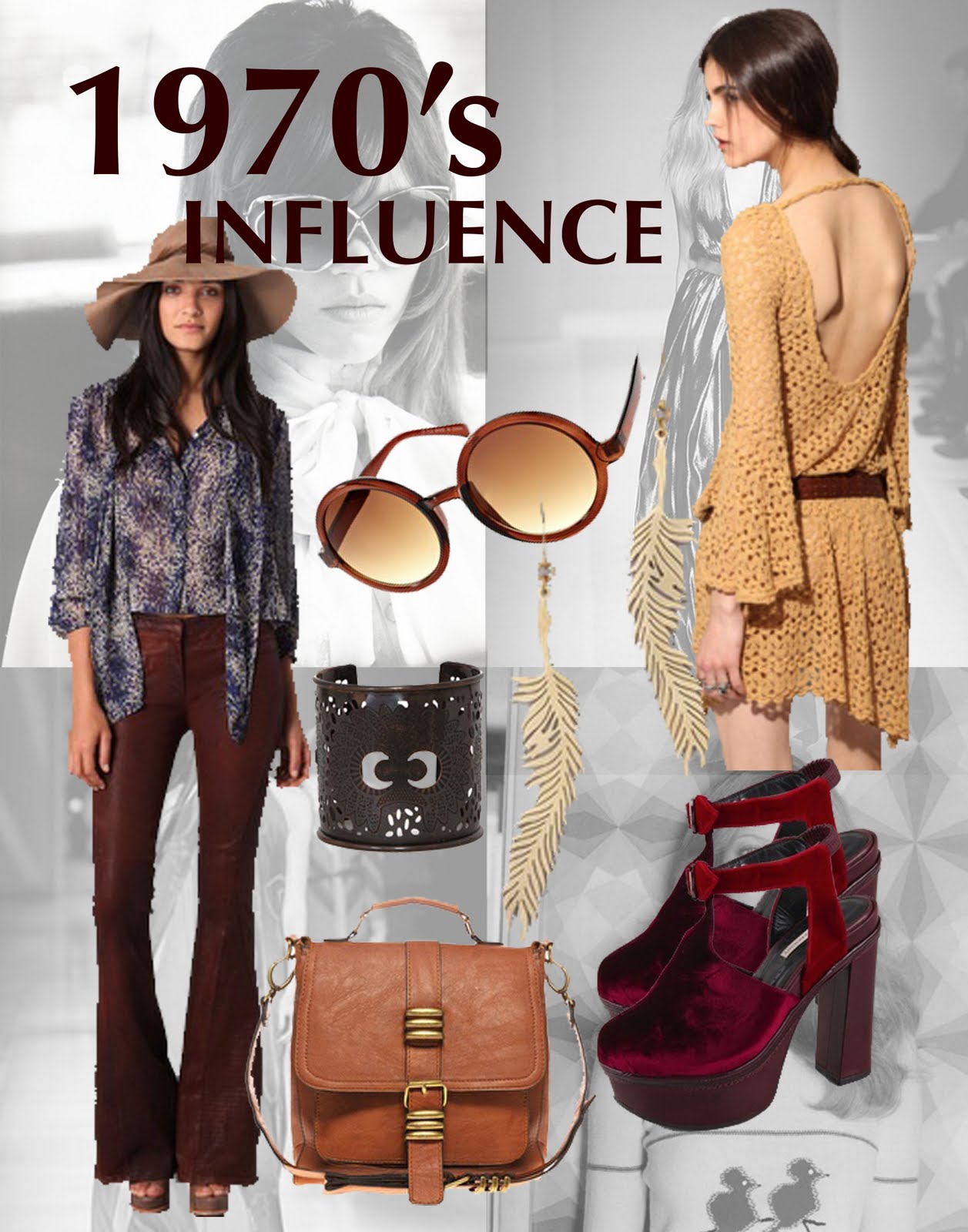 At The Edge Of Fashion: STYLE INSPIRATION: 1970'S INFLUENCE