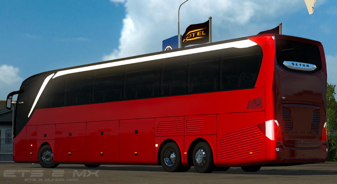 (Autobús ETS 2) Setra 517 HDH (Versión 3.5) - ETS 2 Mundo Mod