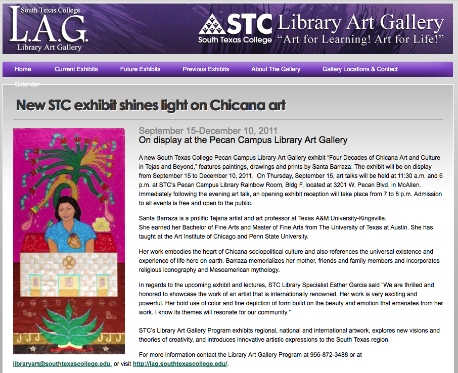 Texas A&M University Kingsville Art Program : A&M-Kingsville's Santa ...