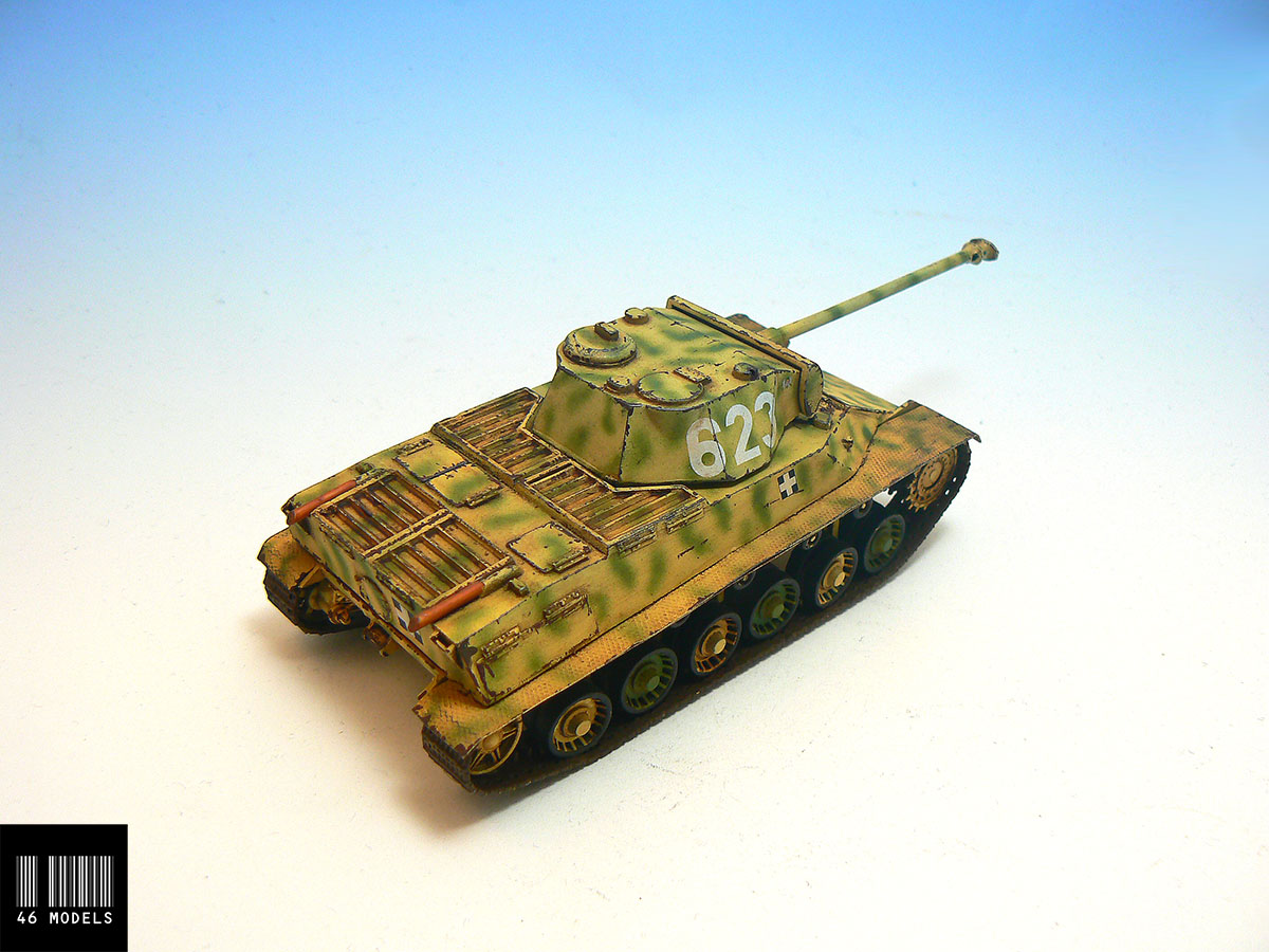 46 MODELS by Tomasz Bajer : 44M TAS Hungarian medium/heavy tank 1/72