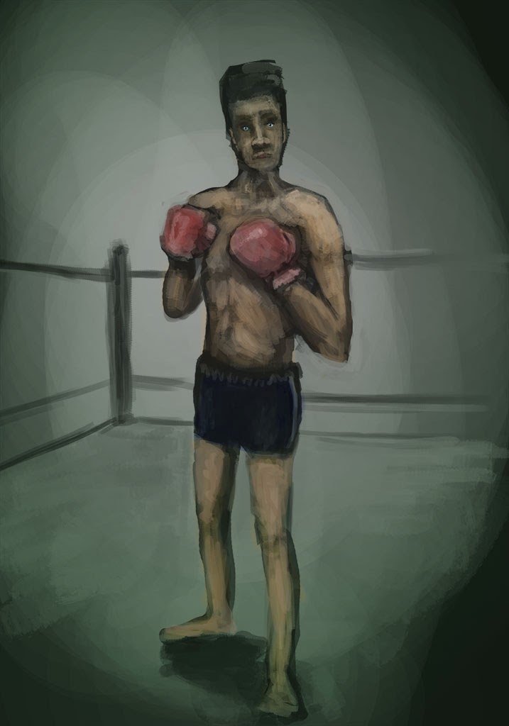 Digital painting daily: The Boxer