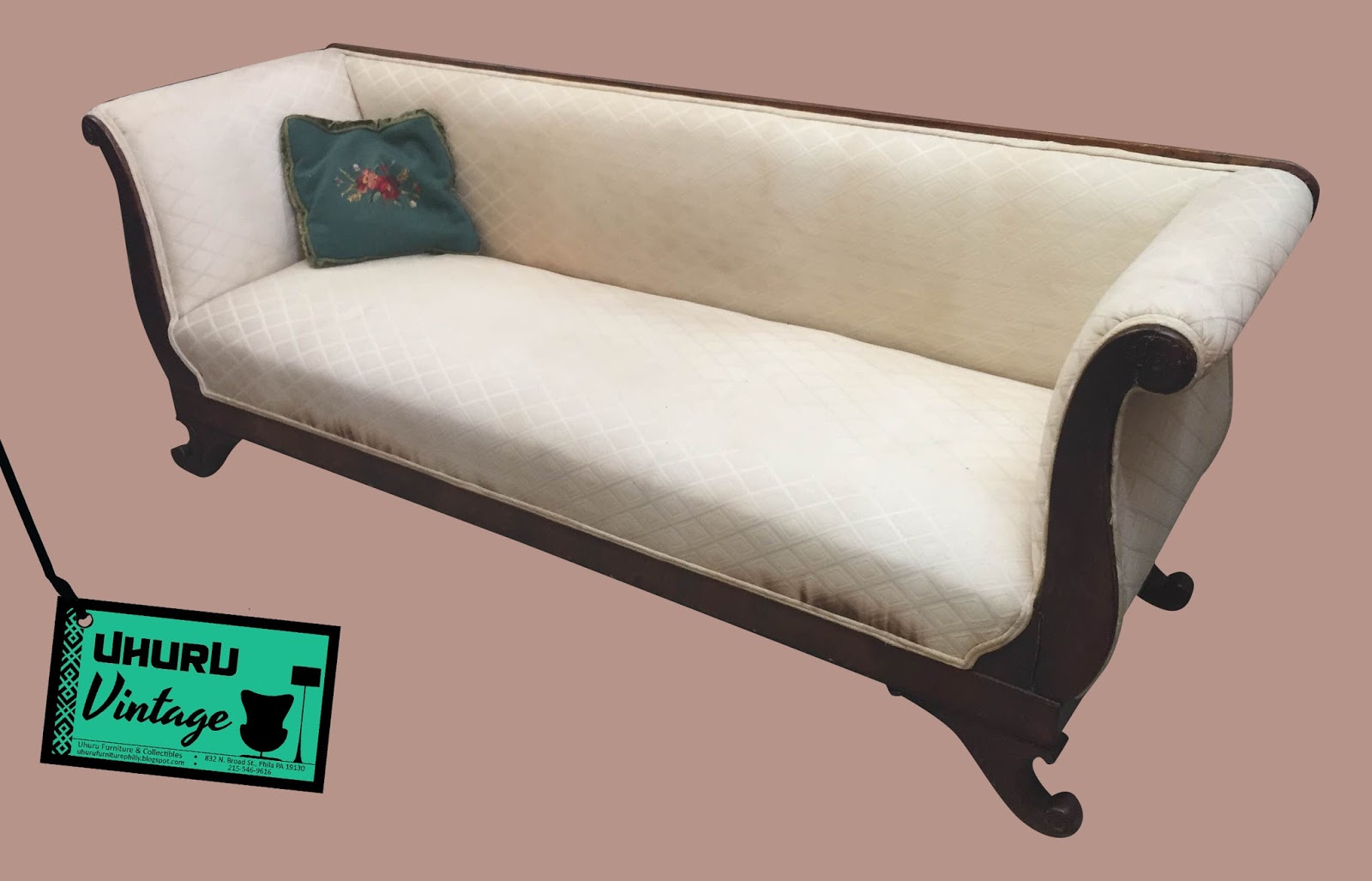 Uhuru Furniture & Collectibles: Vintage Empire Sofa - $145 $95 FREE ...