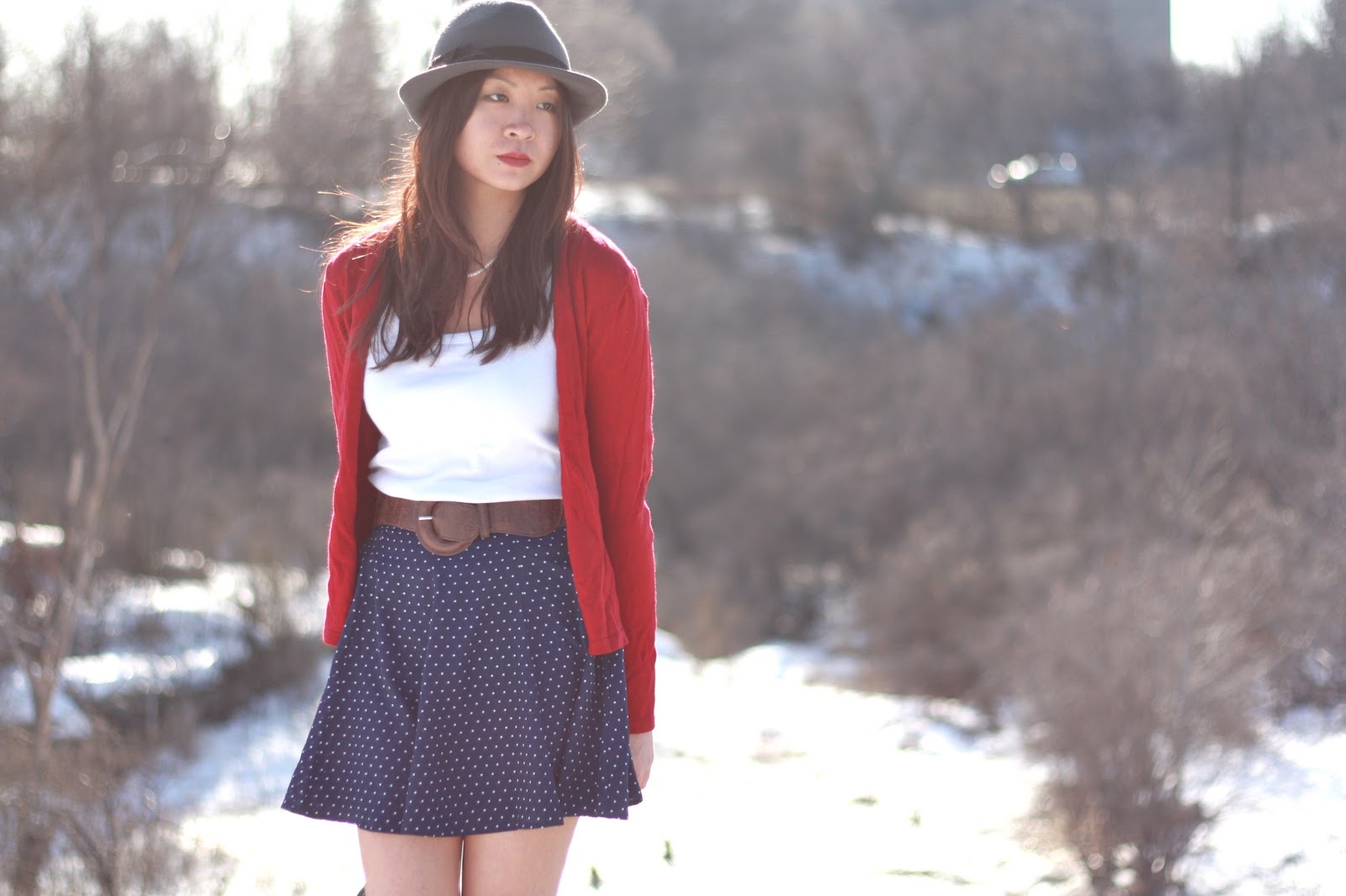 Sincerely, Sabrina: Polka dot prep